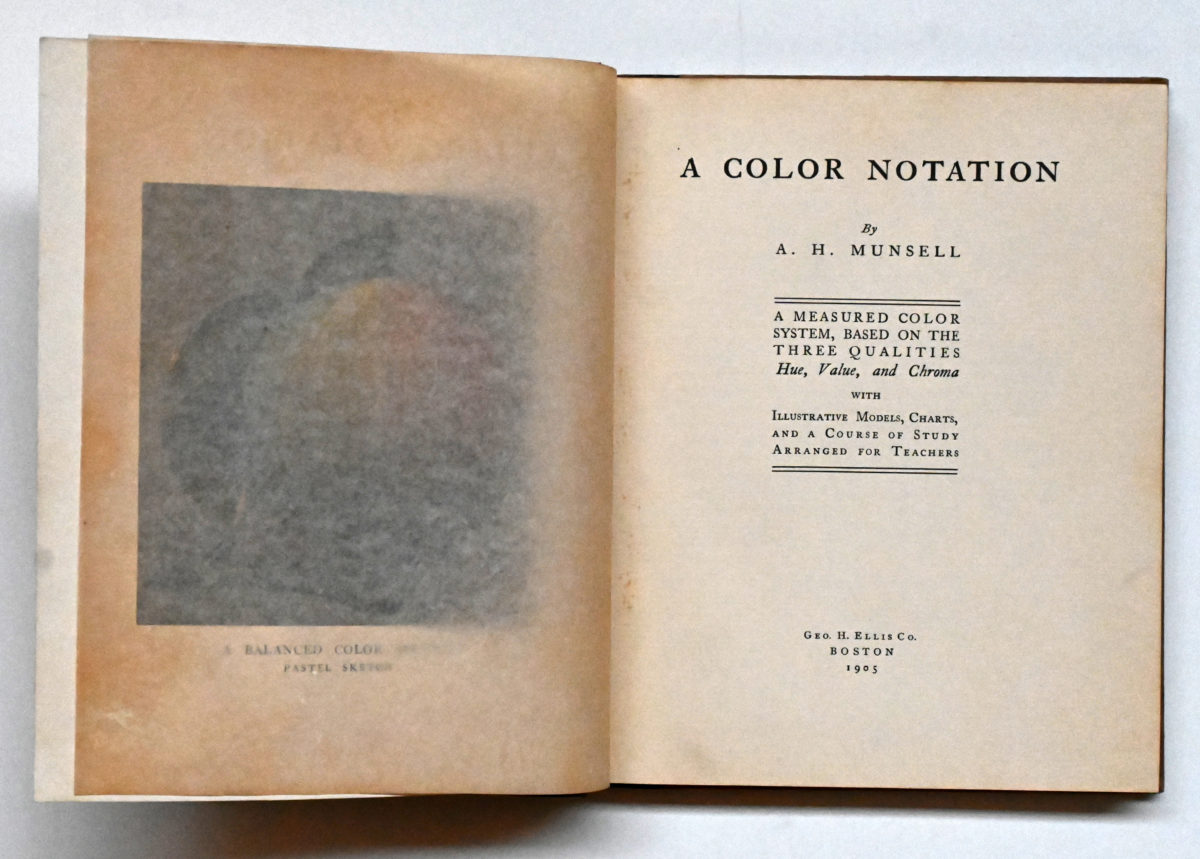 A Color Notation, Albert H. Munsell – Arts & Crafts Period Textiles