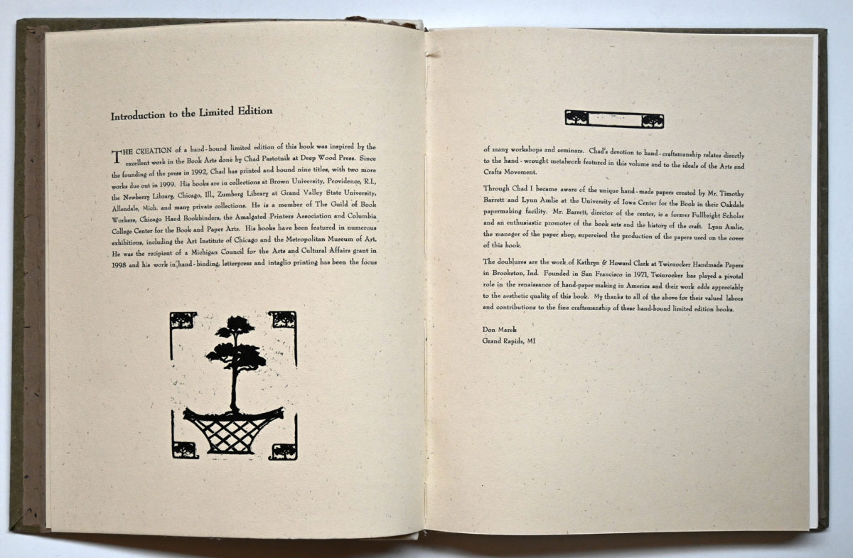 Grand Rapids Art Metalwork, Limited Edition, Don Marek – Arts & Crafts ...