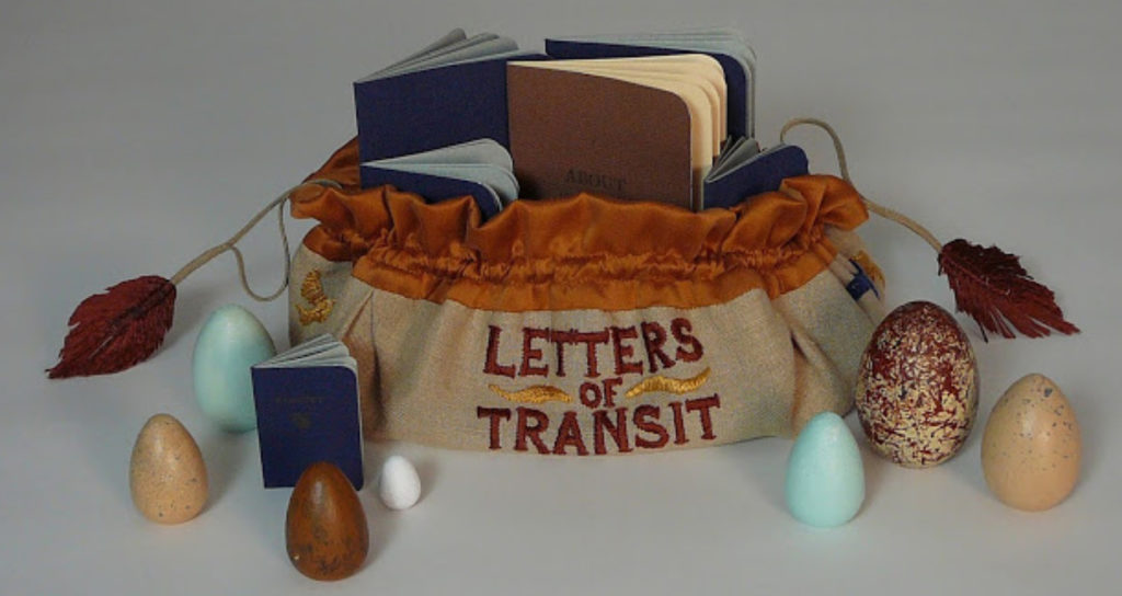 Letters of Transit – Passports for Birds – Arts & Crafts Period Textiles