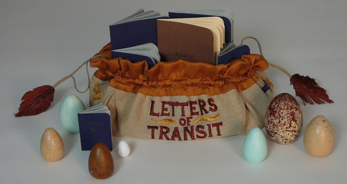 Letters of Transit – Passports for Birds – Arts & Crafts Period Textiles